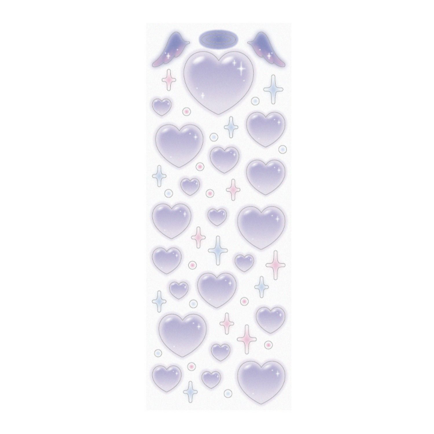 MochiThings: Real Love Heart Deco Sticker