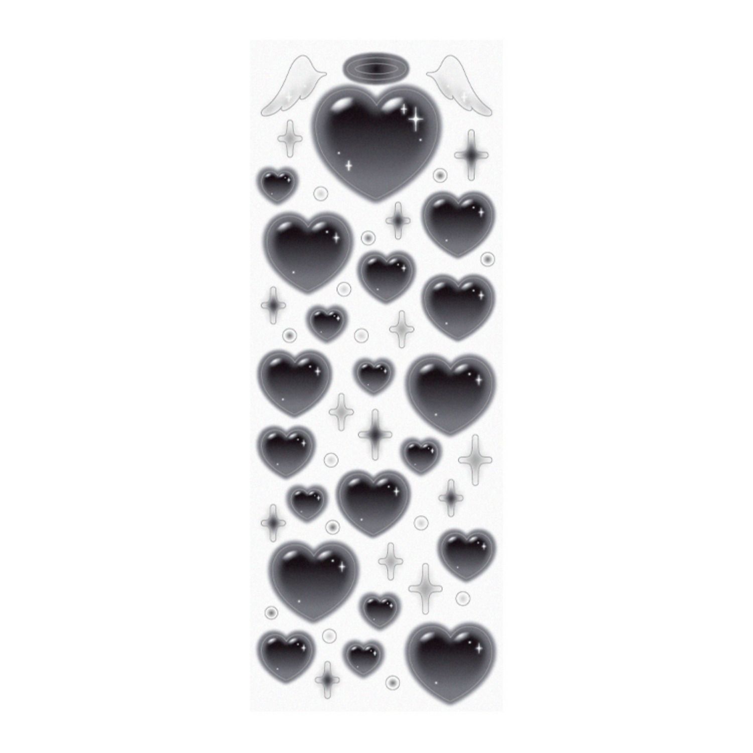 MochiThings: Real Love Heart Deco Sticker