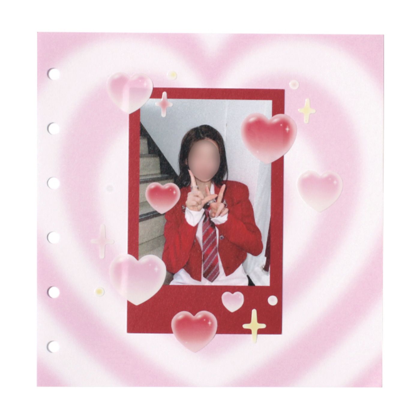 MochiThings: Real Love Heart Deco Sticker