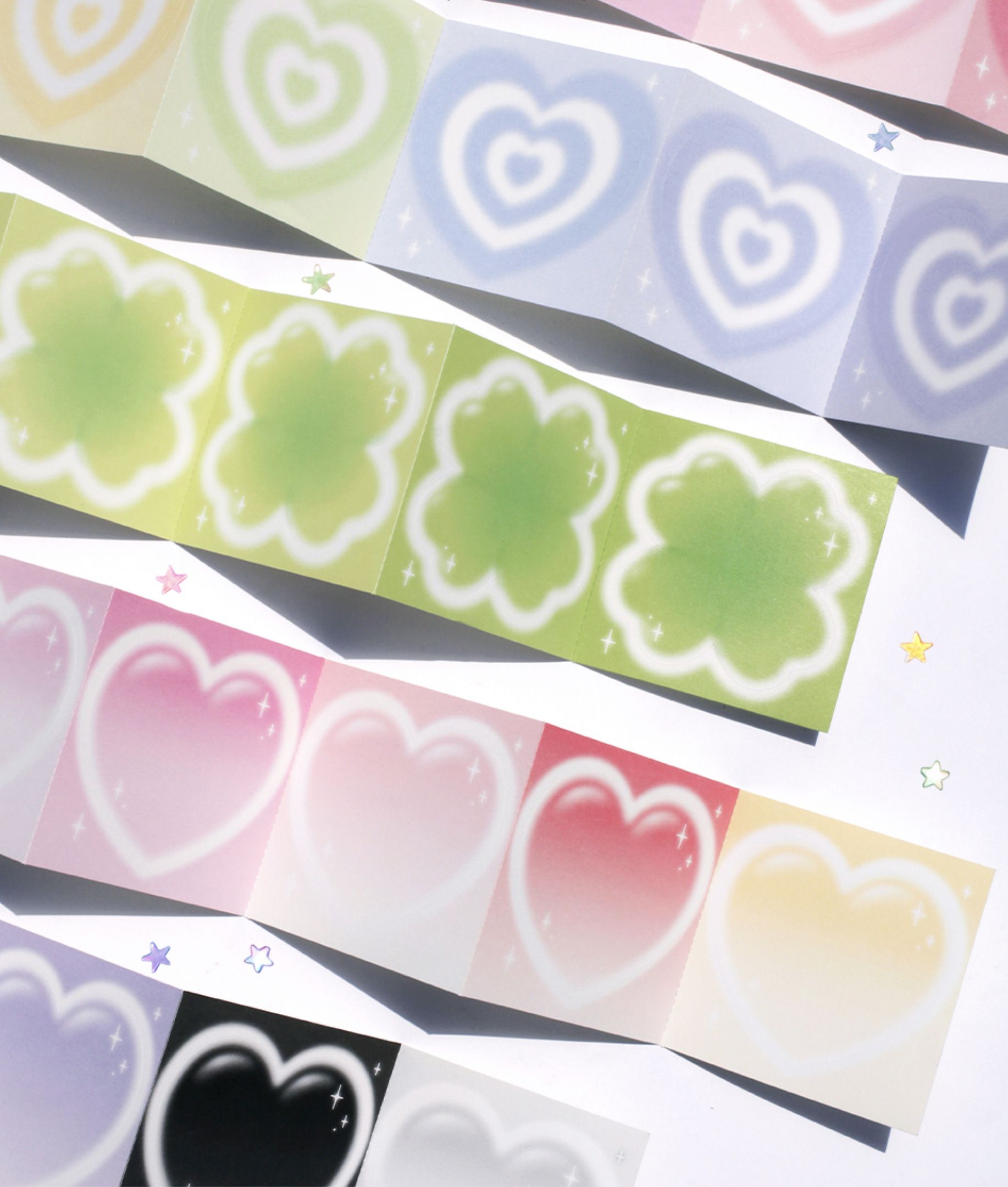 MochiThings: Real Love Heart Paper Sticker Set
