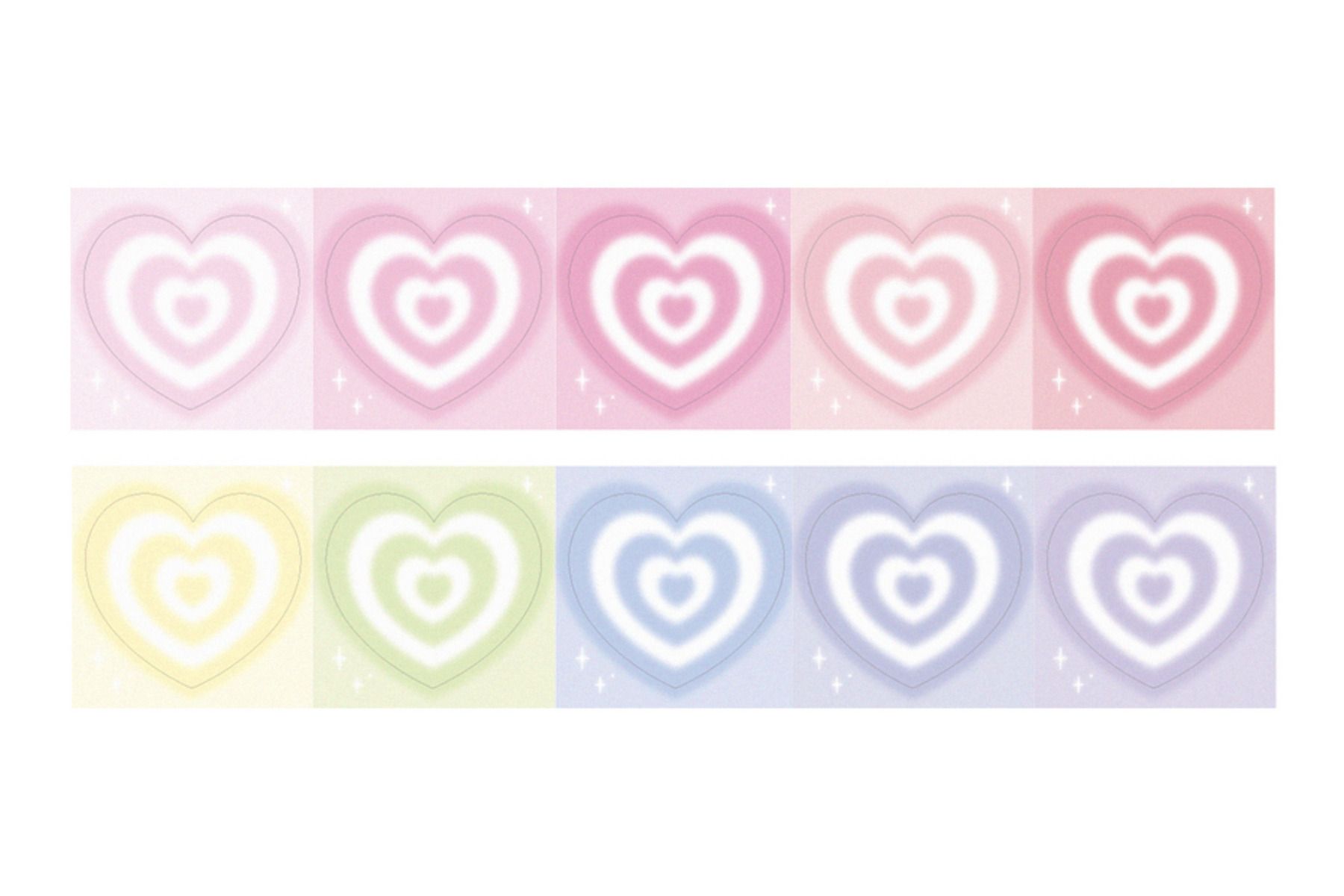 MochiThings: Real Love Heart Paper Sticker Set