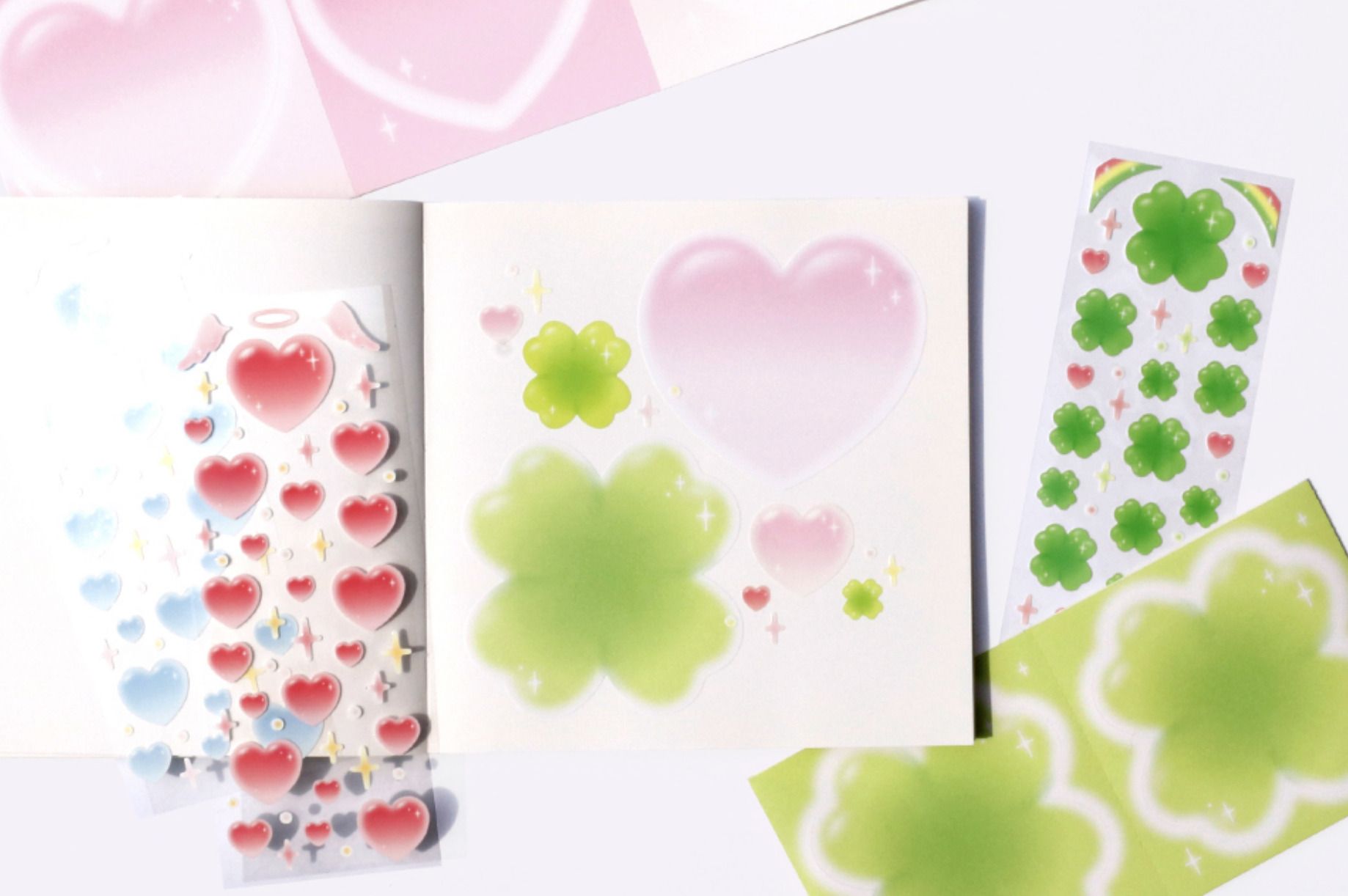 MochiThings: Real Love Heart Paper Sticker Set
