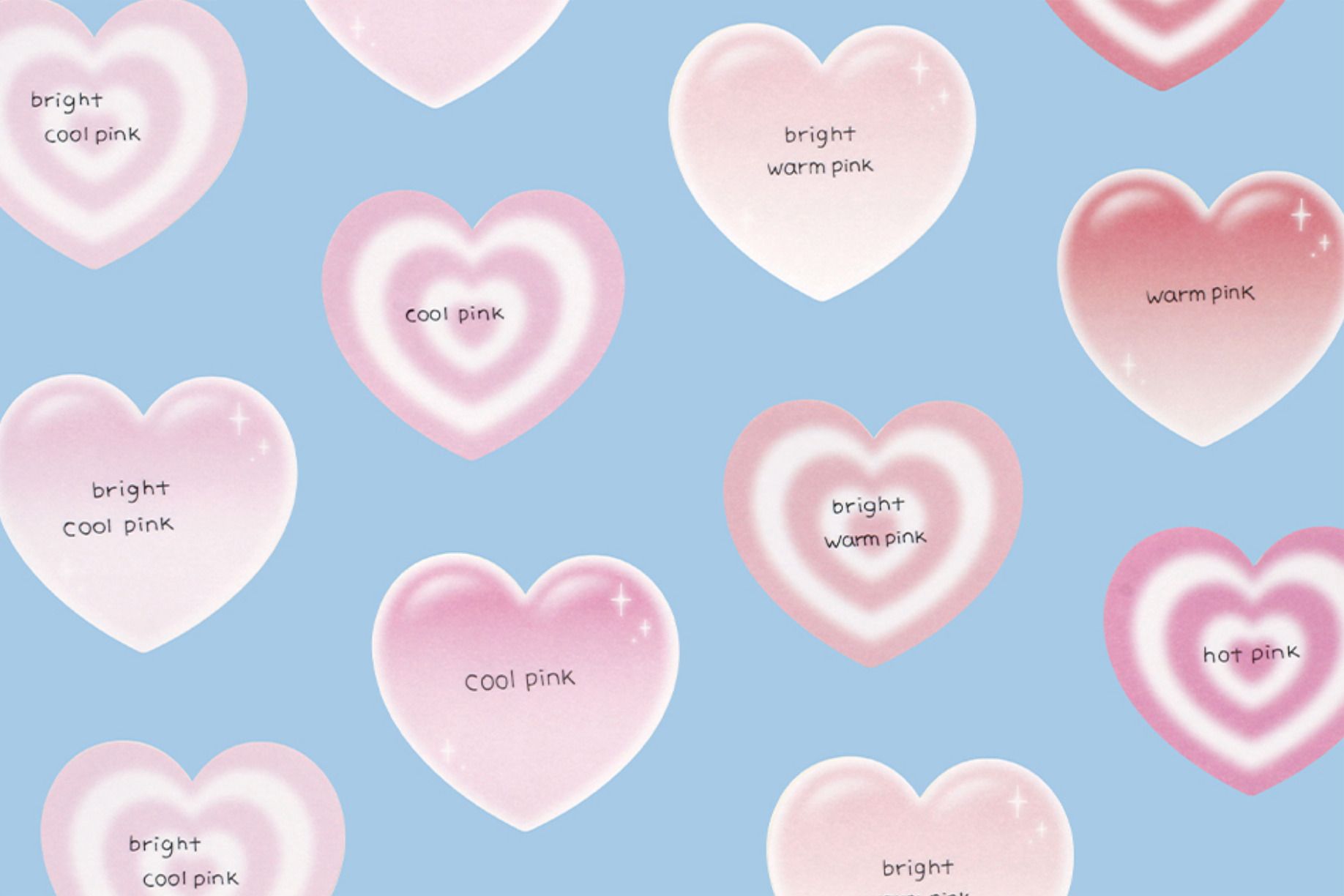 MochiThings: Real Love Heart Paper Sticker Set