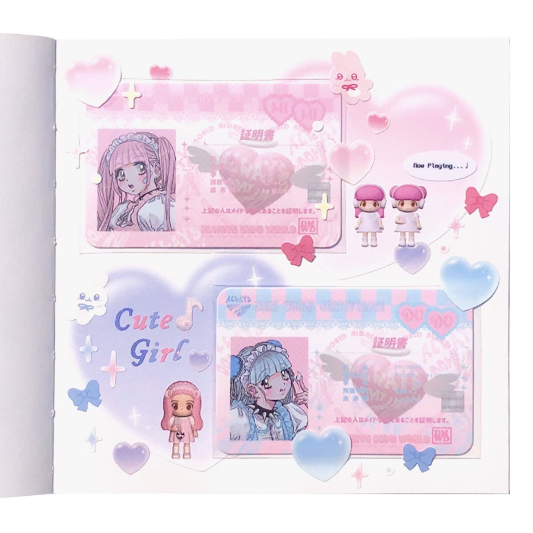 MochiThings: Real Love Heart Paper Sticker Set