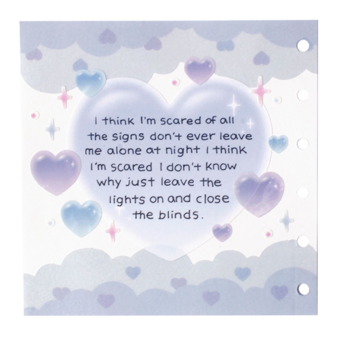 MochiThings: Real Love Heart Paper Sticker Set