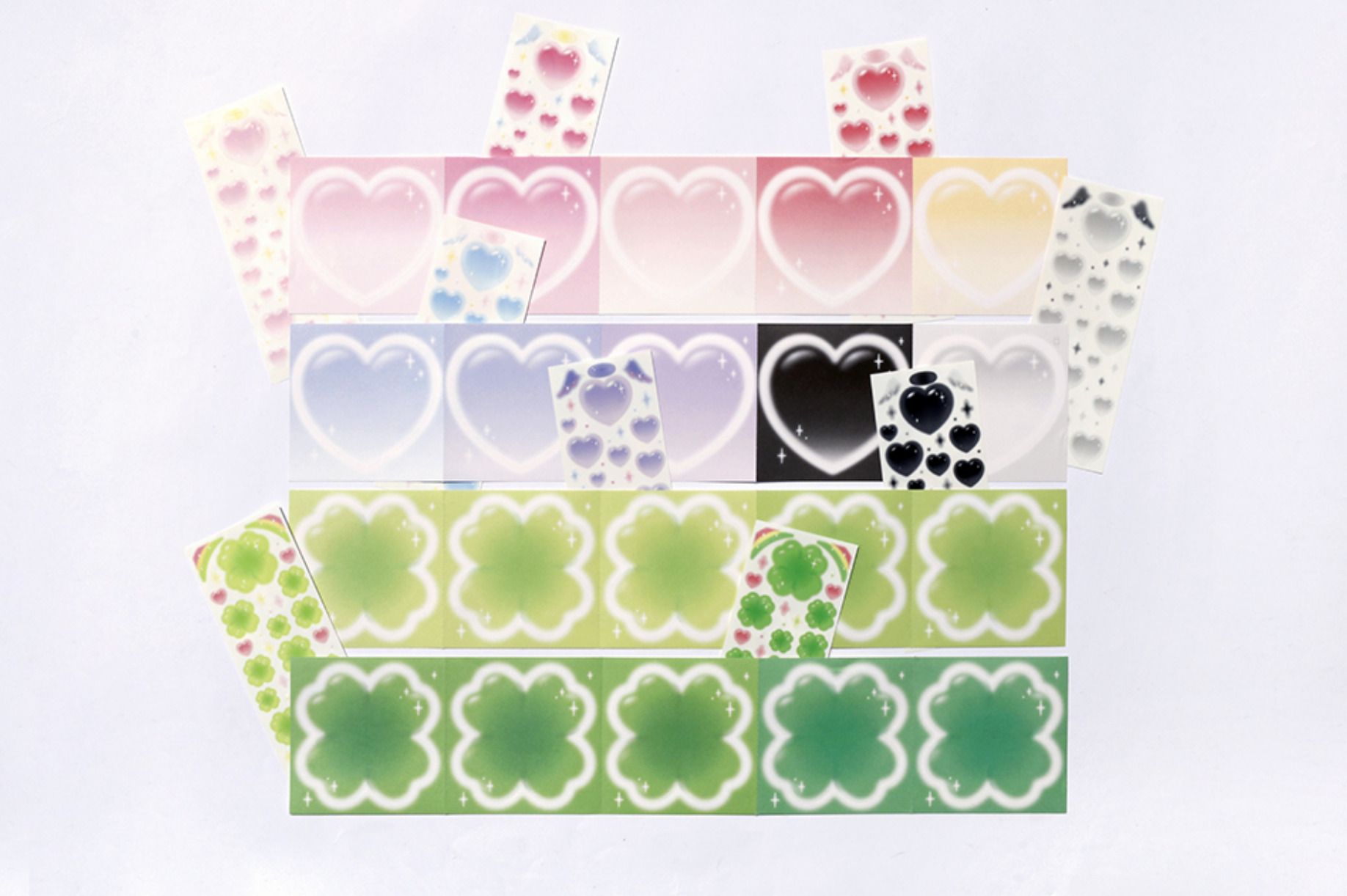MochiThings: Real Love Heart Paper Sticker Set