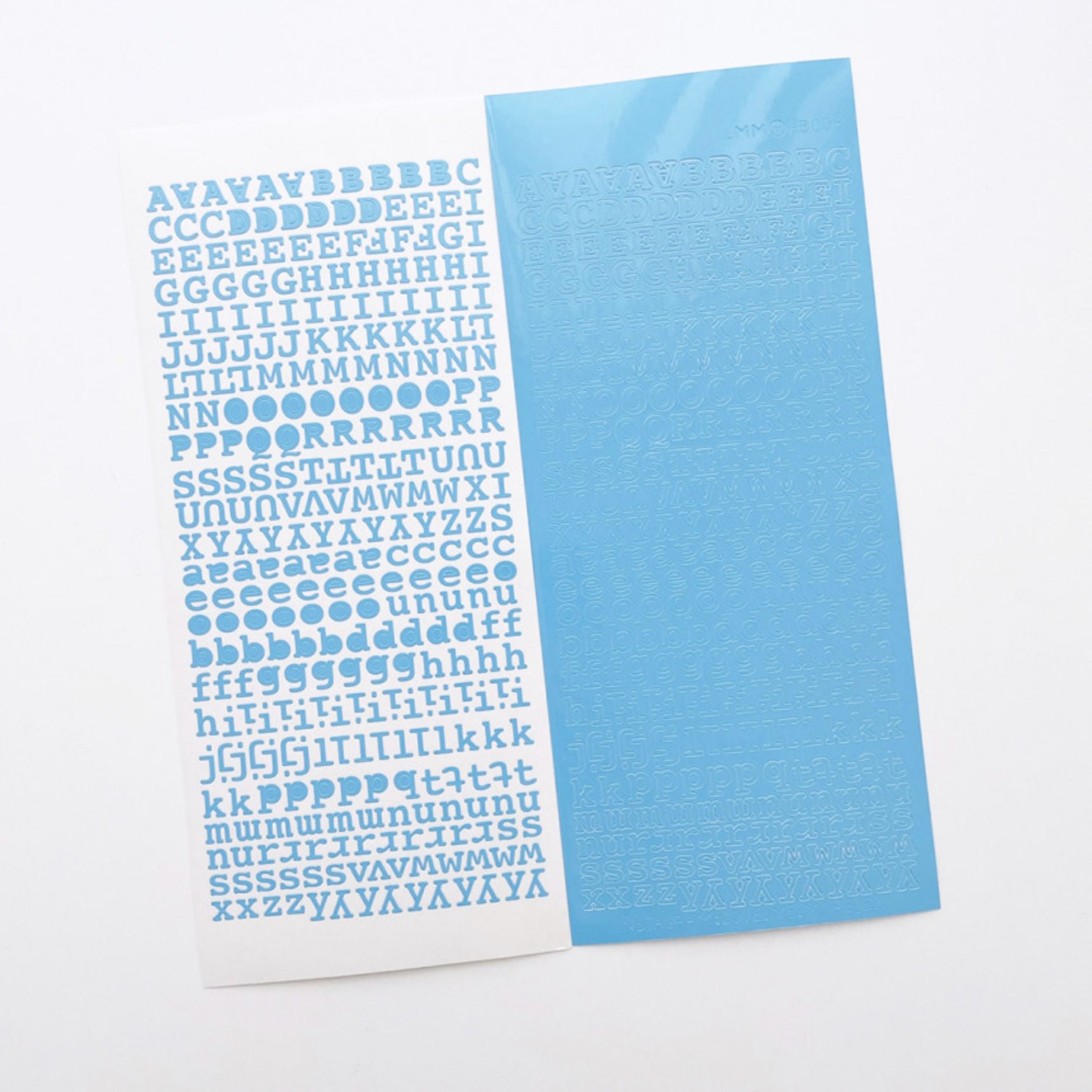 MochiThings: Classic Typo Alphabet Slim Sticker