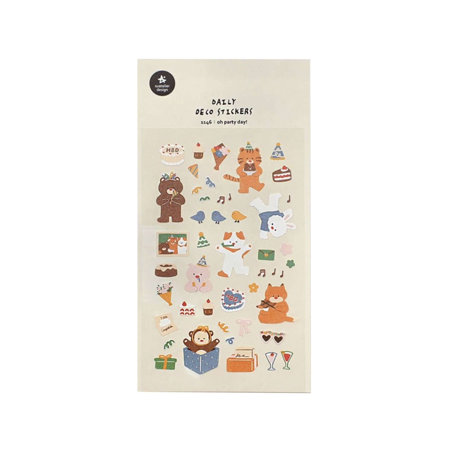 MochiThings: Oh Party Day Deco Sticker
