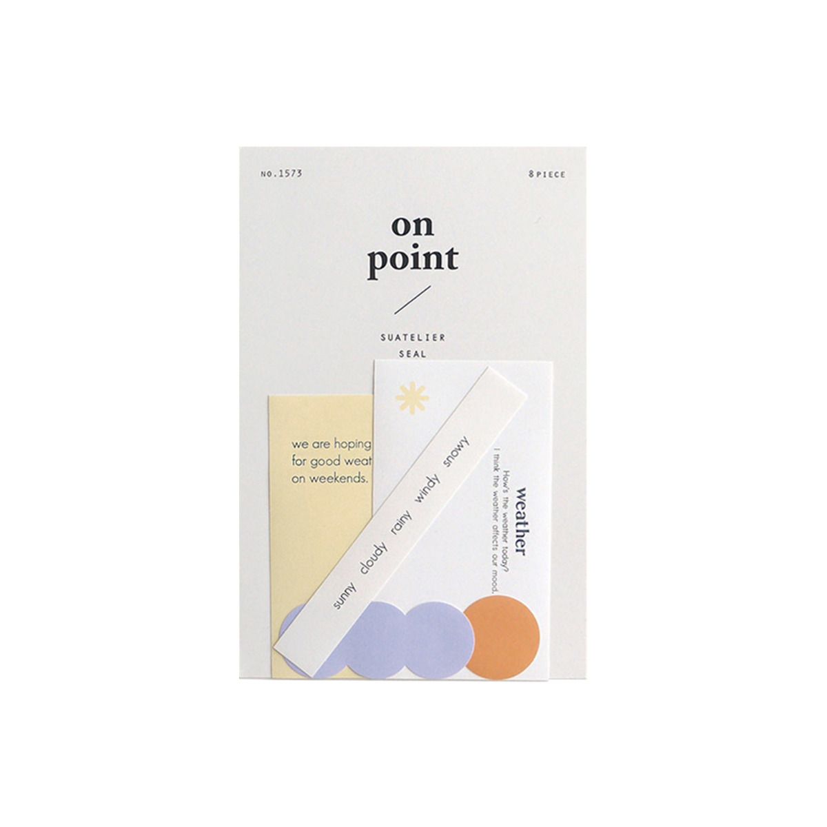 MochiThings: On Point Matte Deco Sticker Set v8