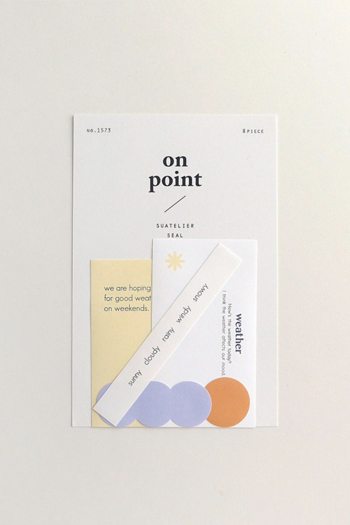 MochiThings: On Point Matte Deco Sticker Set v8