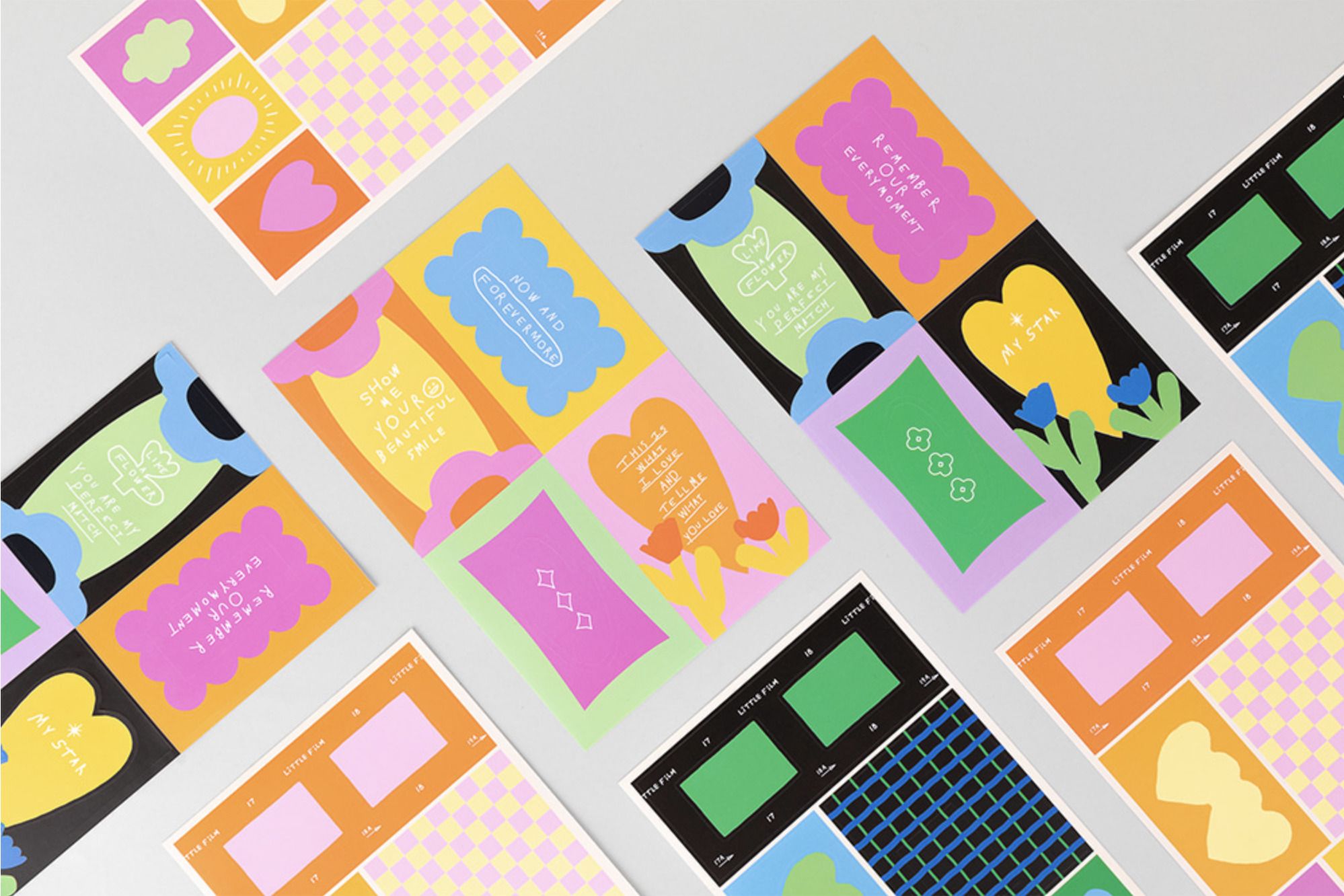 MochiThings: 4pcs Frame Removable Sticker Set