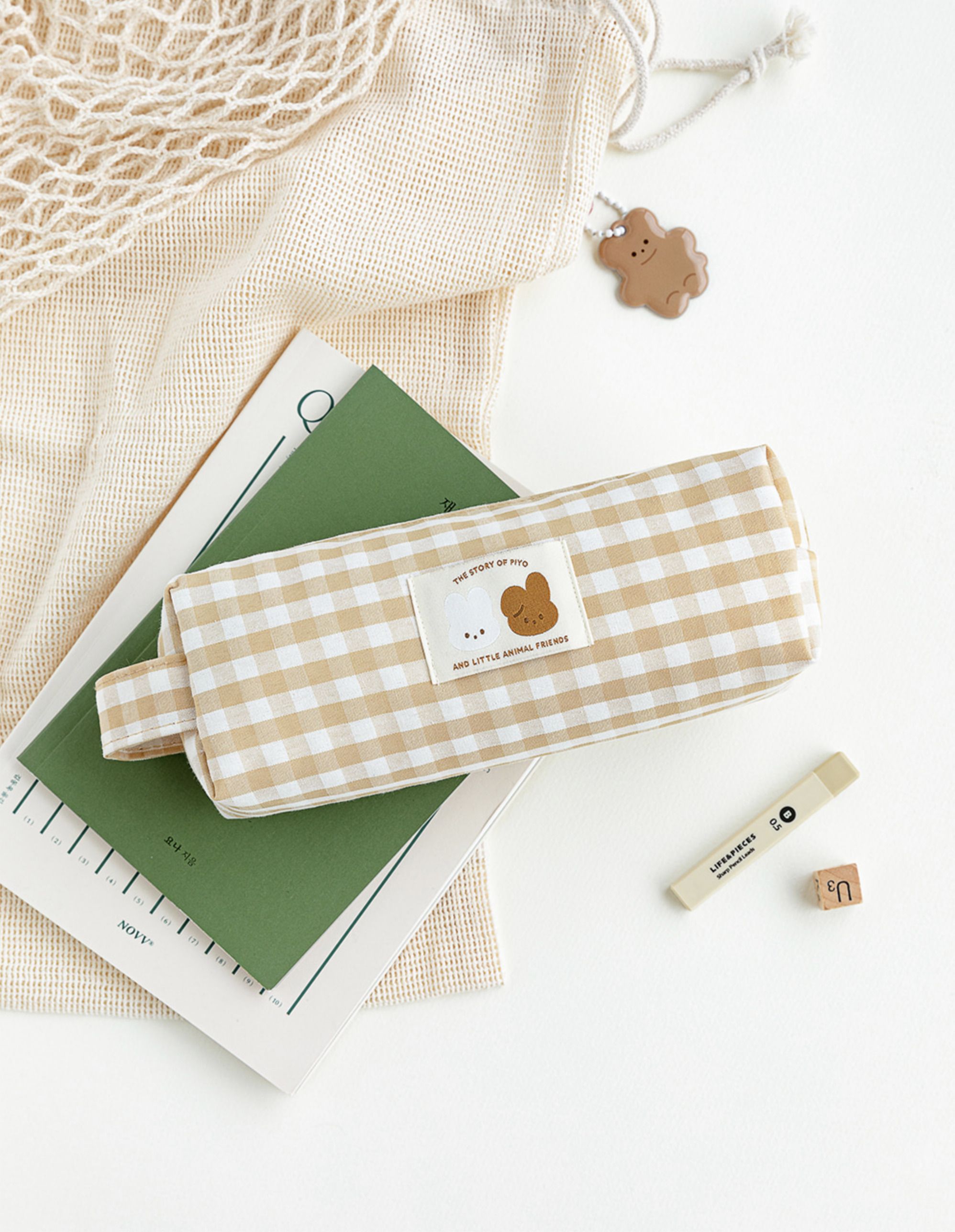 MochiThings: Piyo Check Pencil Pouch