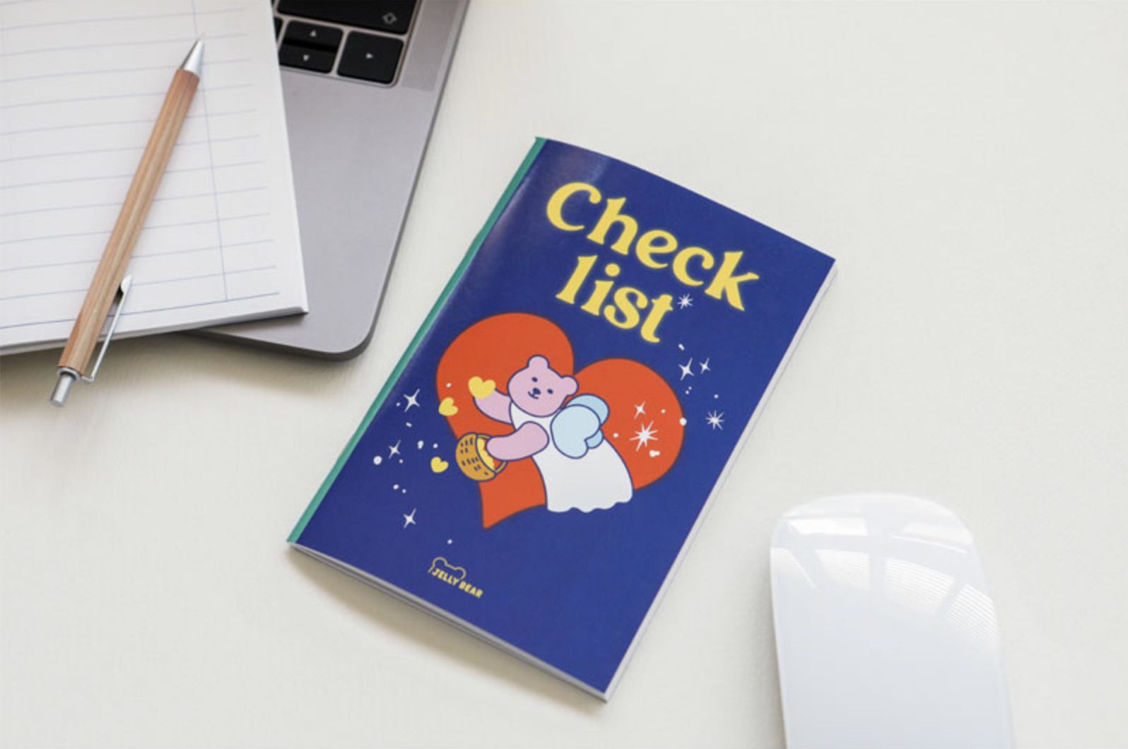 MochiThings: Jelly Bear Checklist Notebook