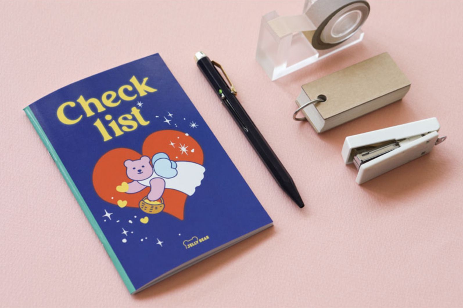 MochiThings: Jelly Bear Checklist Notebook