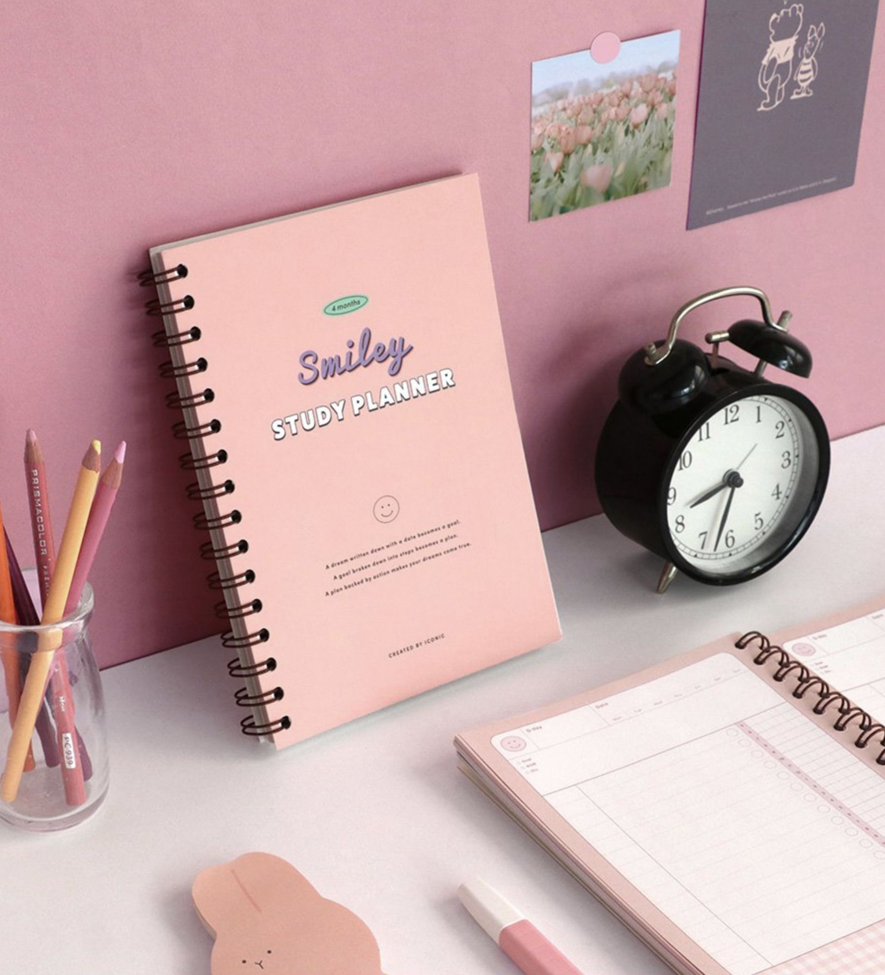 MochiThings: Smiley Quadrimester Study Planner