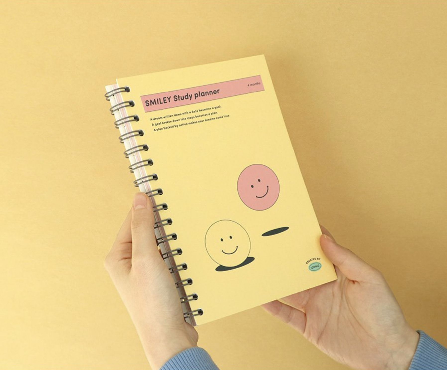 MochiThings: Smiley Quadrimester Study Planner