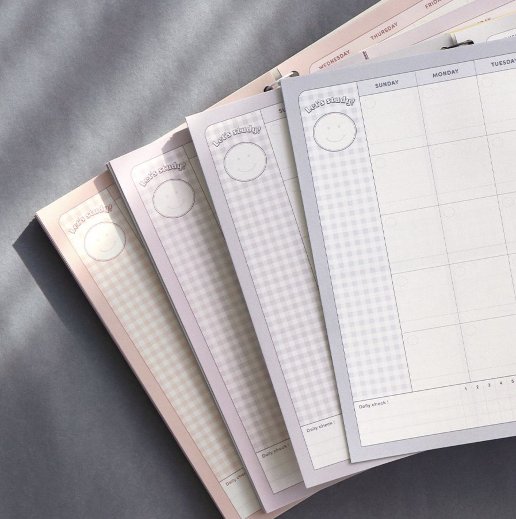 MochiThings: Smiley Quadrimester Study Planner
