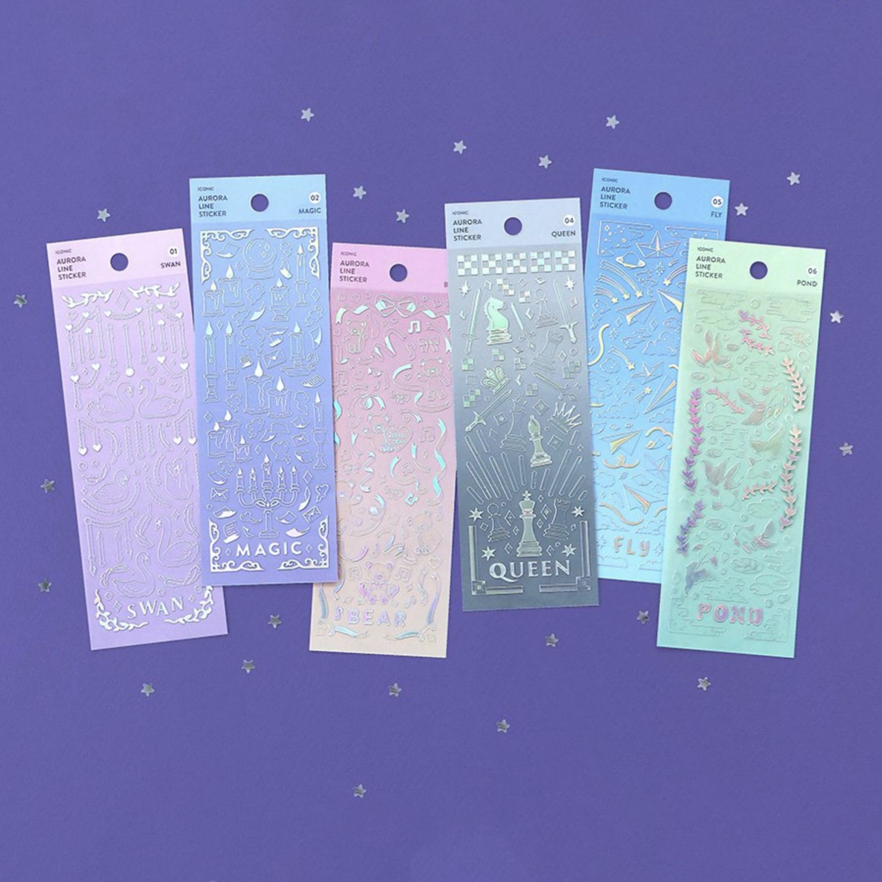 MochiThings: Aurora Line Deco Sticker