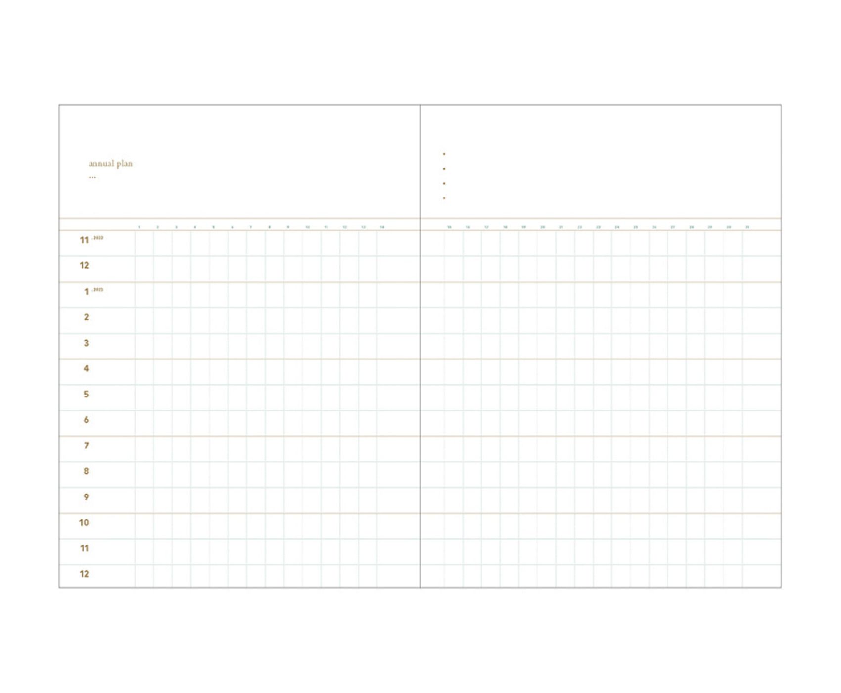 MochiThings: 2023 Large Spiral Basic Planner