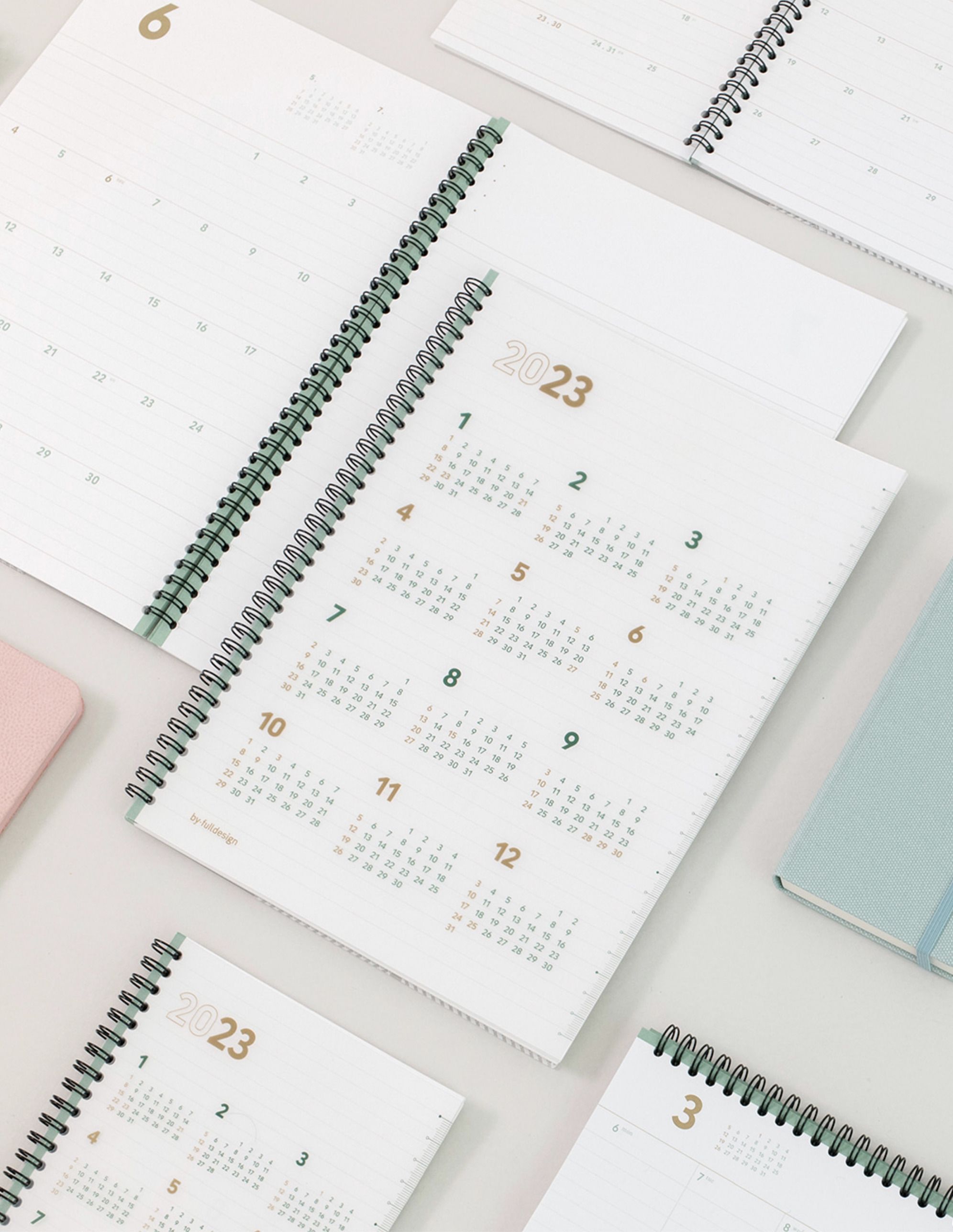 MochiThings: 2023 Large Spiral Basic Planner