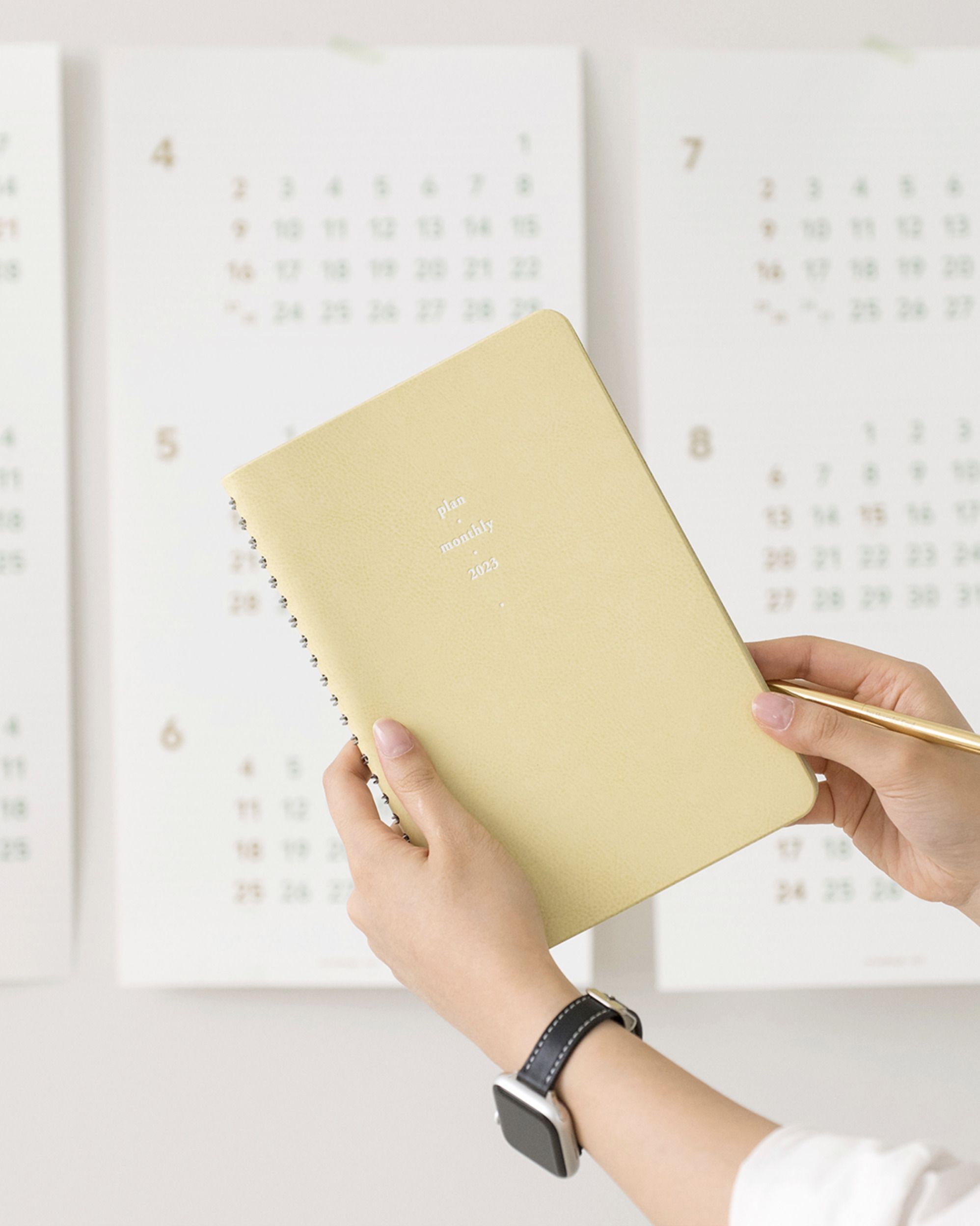 MochiThings: 2023 Plan & Monthly Spiral Journal