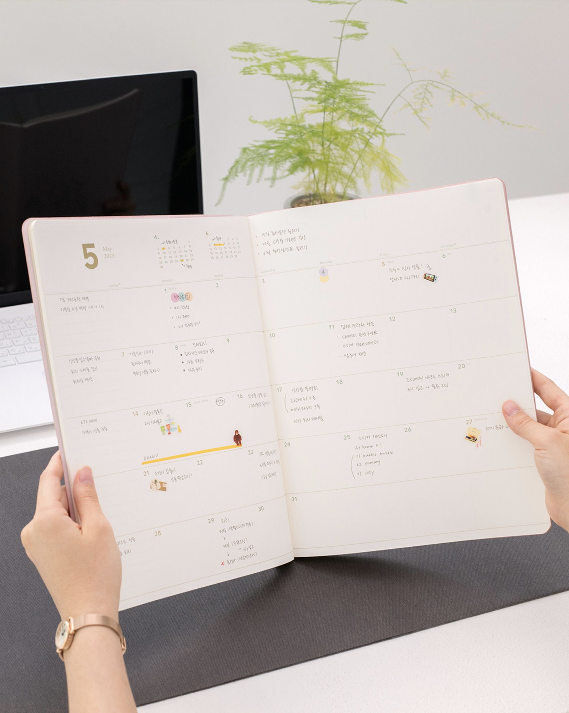 MochiThings: 2023 Large Slim & Wide Weekly Planner