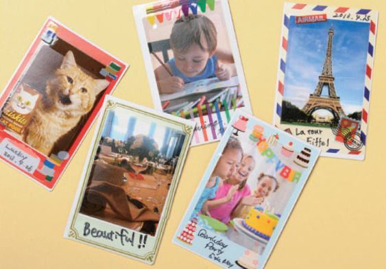 MochiThings: Instax Mini Film Frame Sticker Set v1