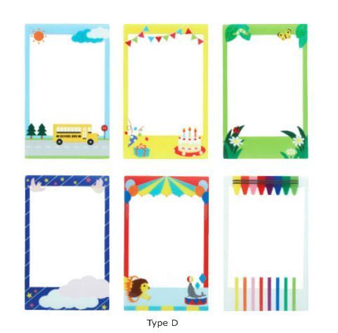 MochiThings: Instax Mini Film Frame Sticker Set v1