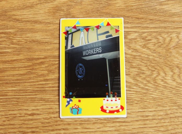 MochiThings: Instax Mini Film Frame Sticker Set v1