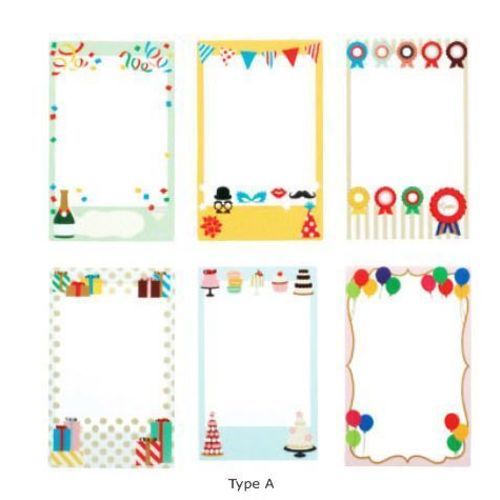 MochiThings: Instax Mini Film Frame Sticker Set v1