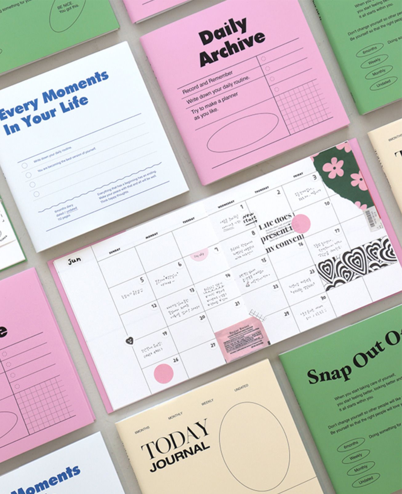 MochiThings: Square Semi Year Journal Planner