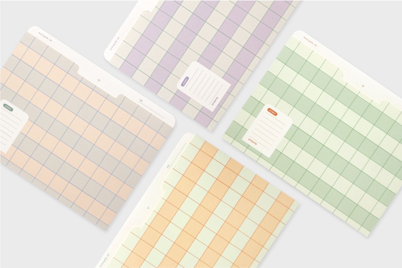 MochiThings: A5 Grid Archiving Pocket Holder