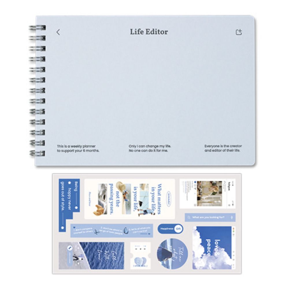 MochiThings: Life Editor Semi Year Planner