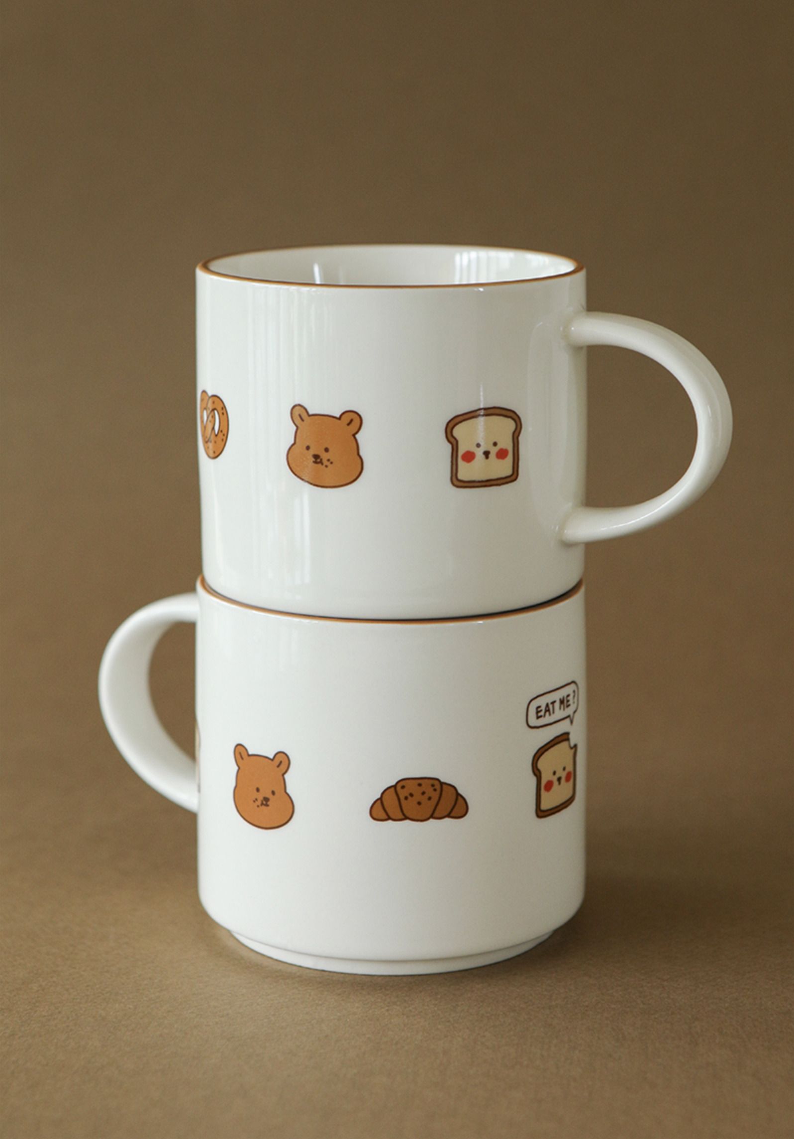 MochiThings: My Buddy Bread Plate & Cup Set
