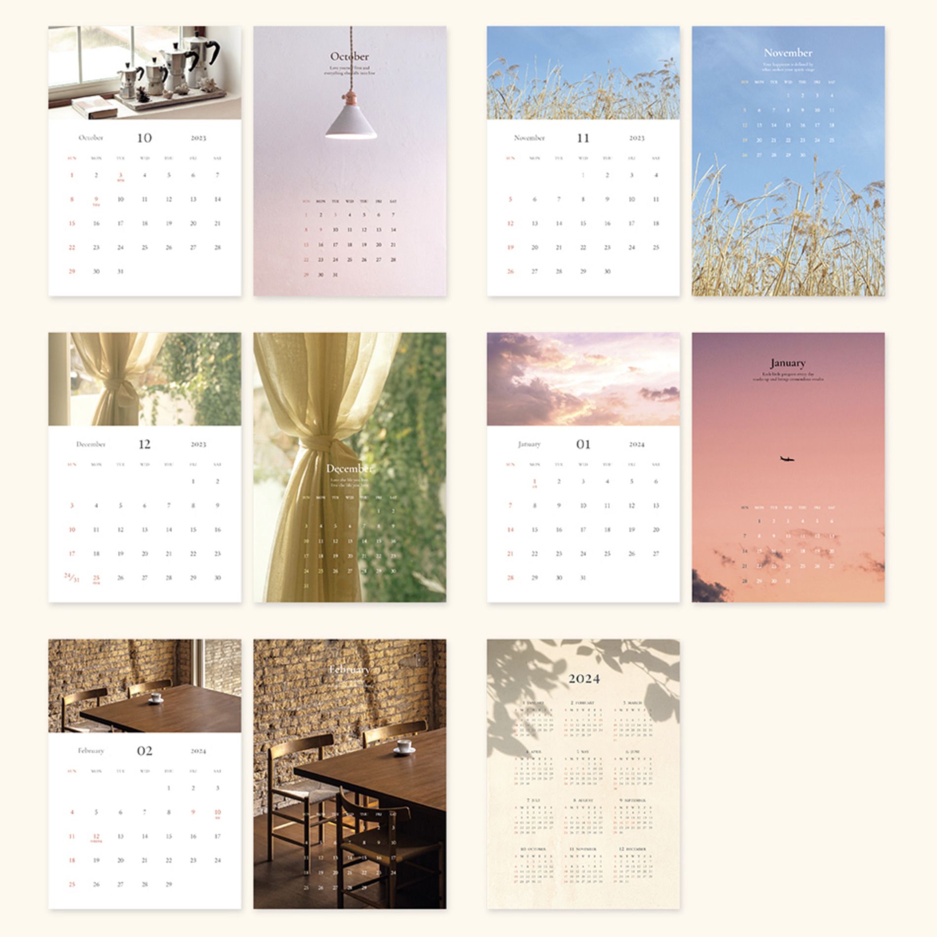 MochiThings: 2023 Mind Snap Desk Calendar