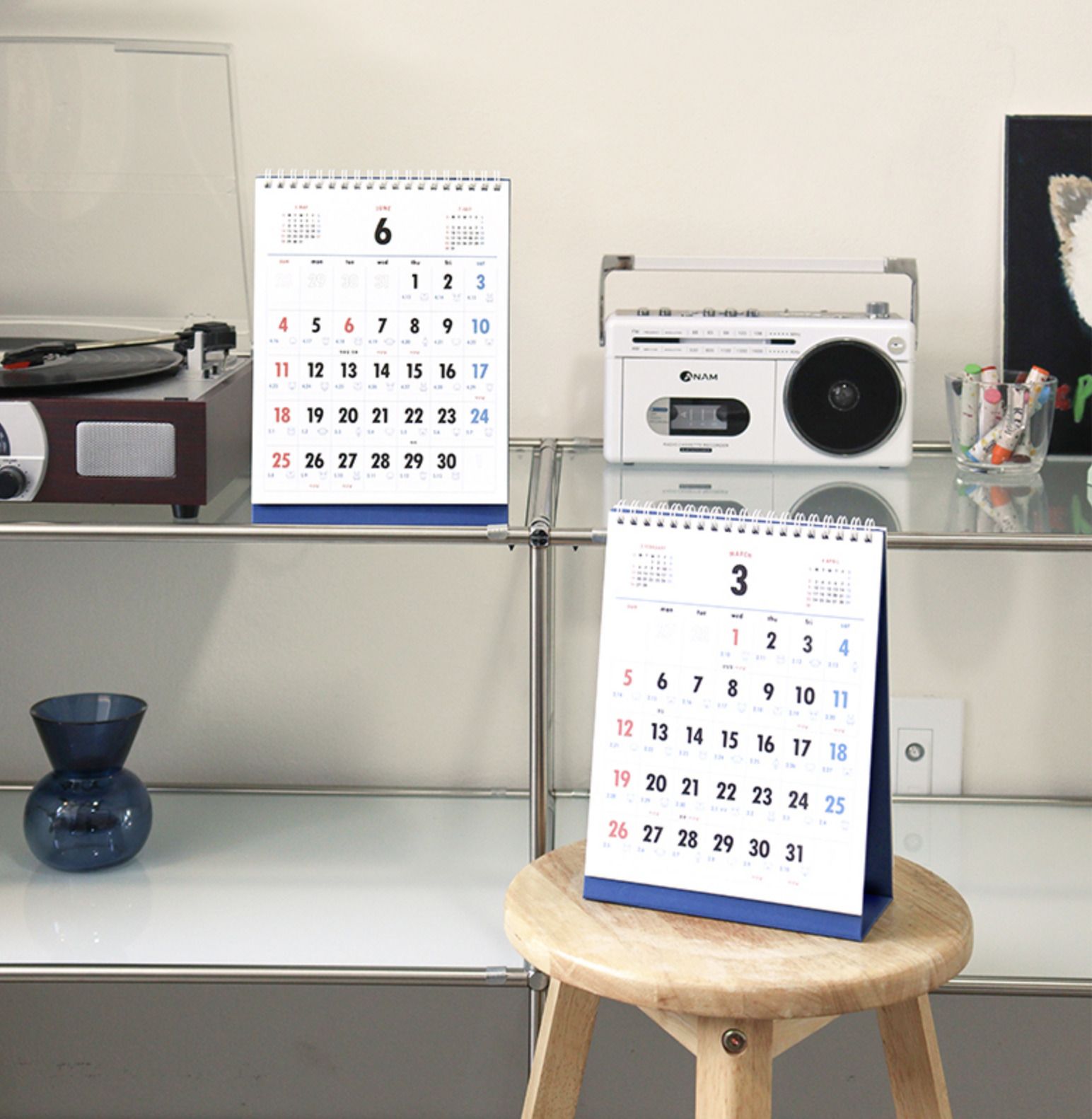 MochiThings: 2023 Lunar Retro Desk Calendar