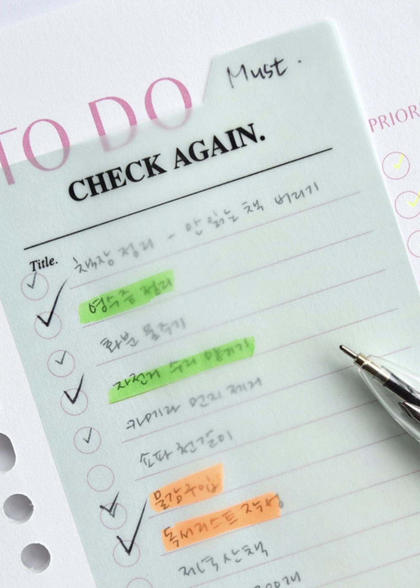 MochiThings: Large Tracing Index Sticky Note