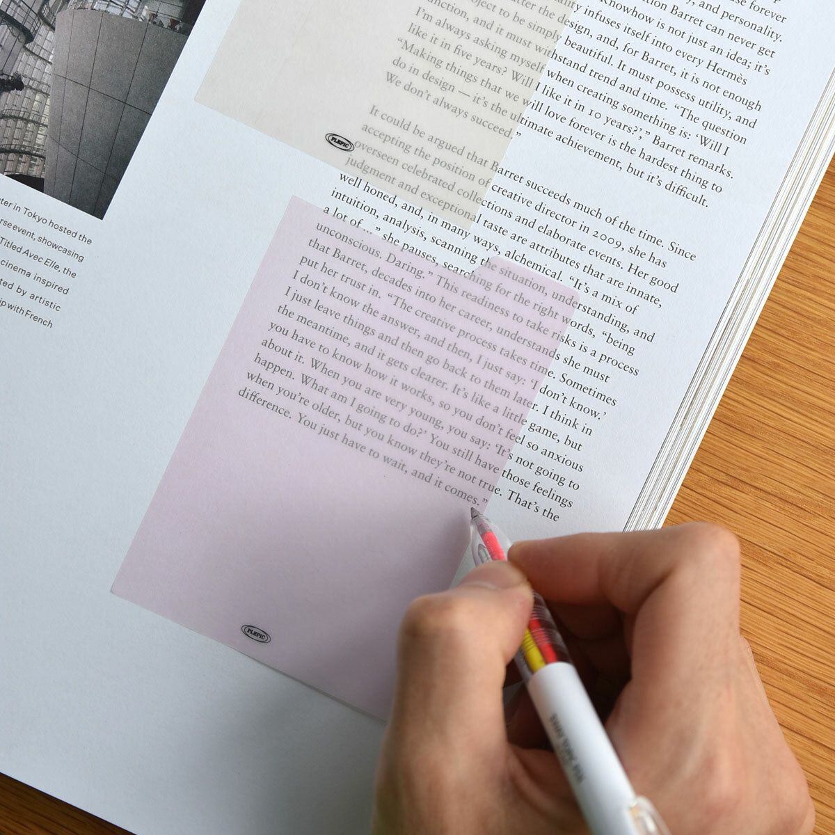 MochiThings: Large Tracing Index Sticky Note