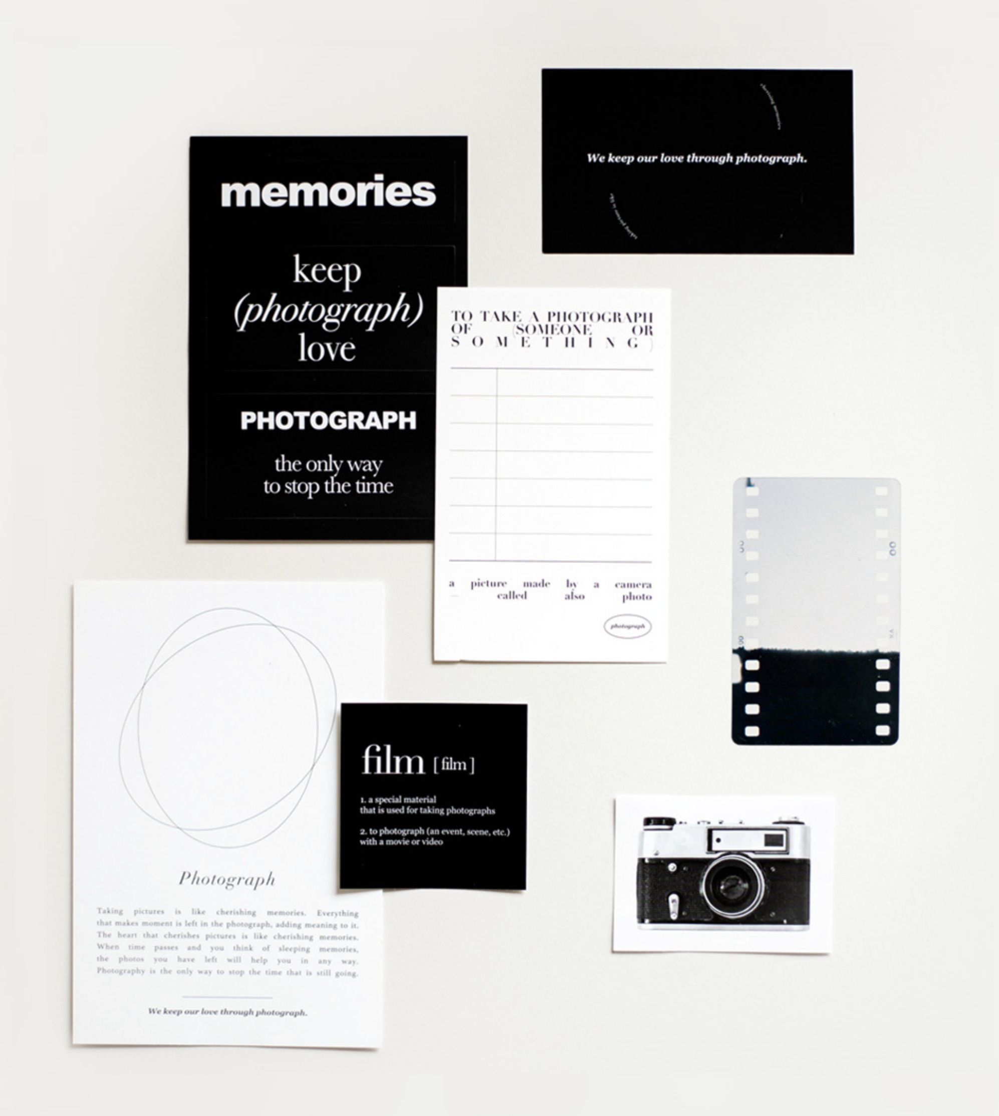 MochiThings: Photograph Themed Sticker Set