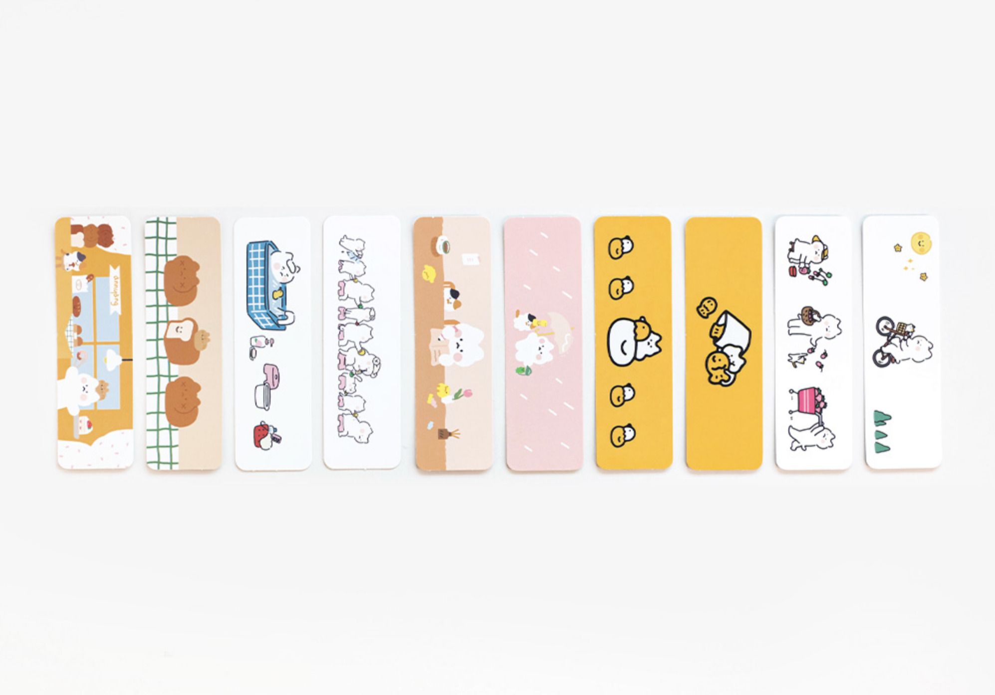 MochiThings: 10pcs Cat Paper Bookmark