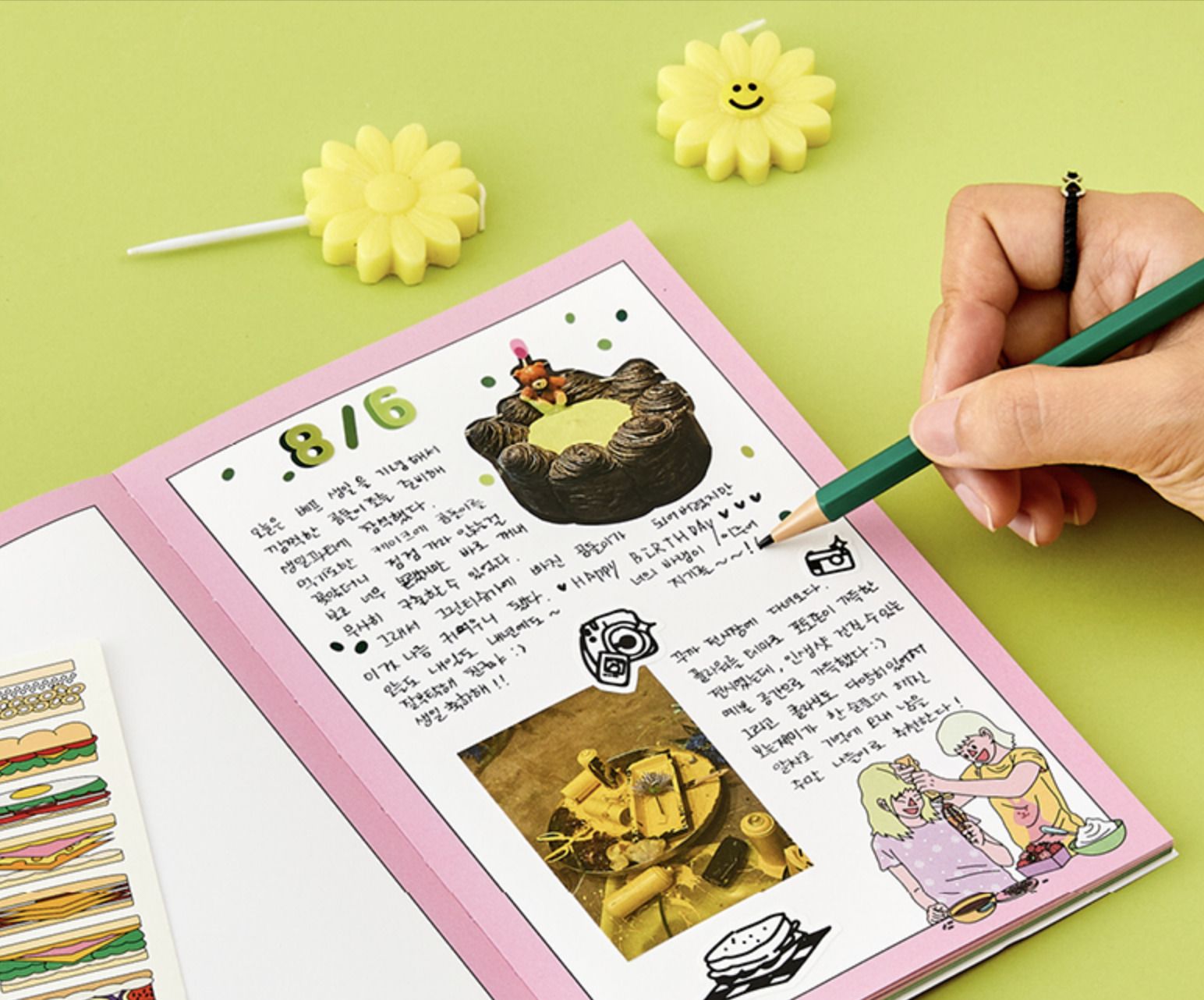 MochiThings: 2023 Retro Color Point Monthly Planner