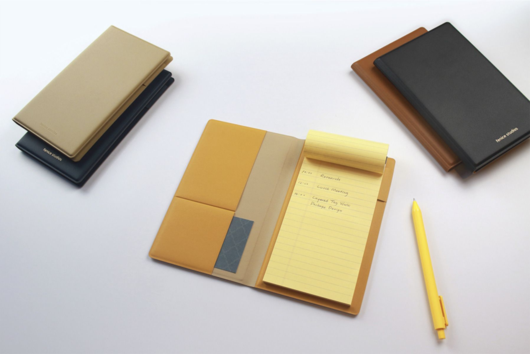 MochiThings: Two Tone Slim Notepad Organizer
