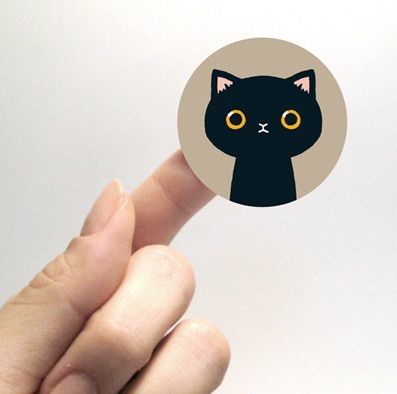MochiThings: Kitty Point Sticker