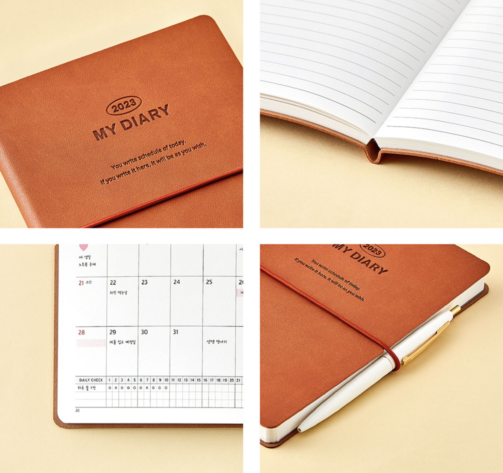 MochiThings: 2023 My Diary Monthly Planner