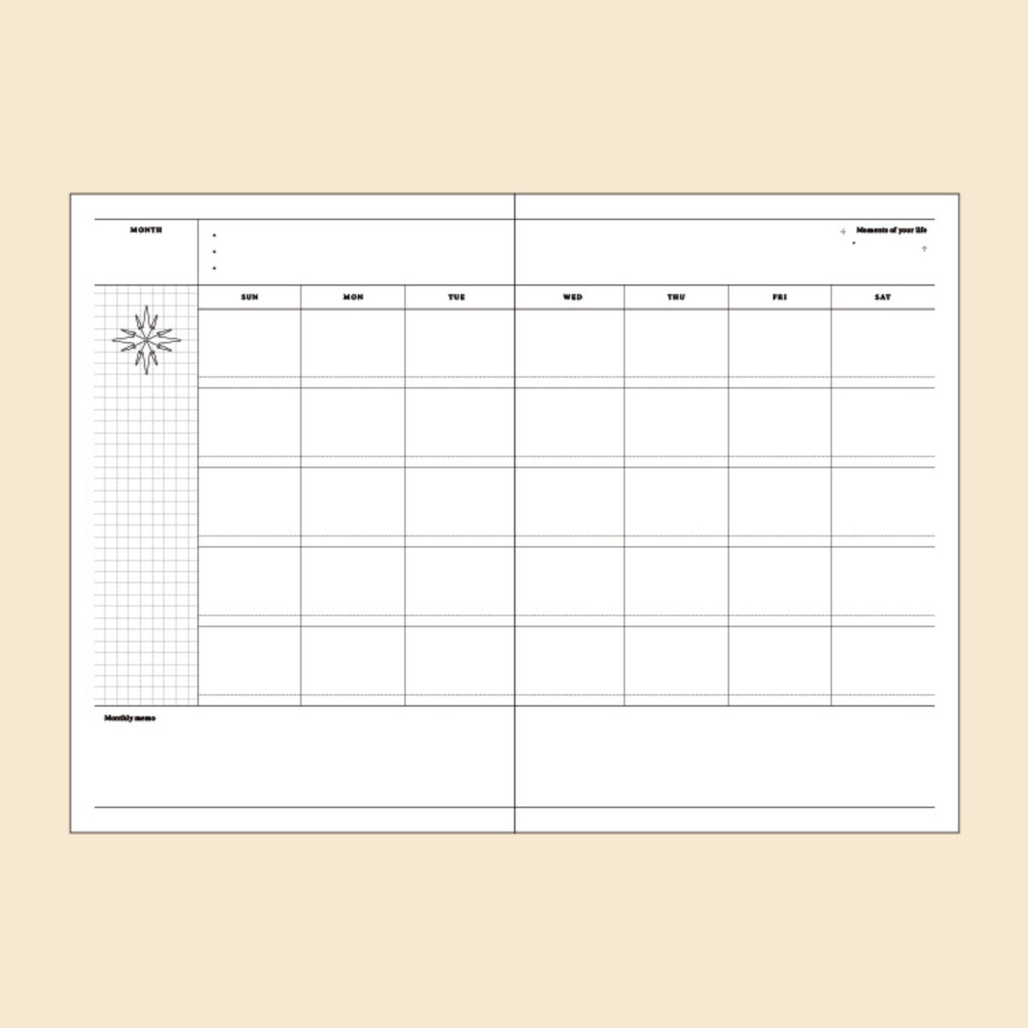 MochiThings: Glory Days 1 Month Study Planner