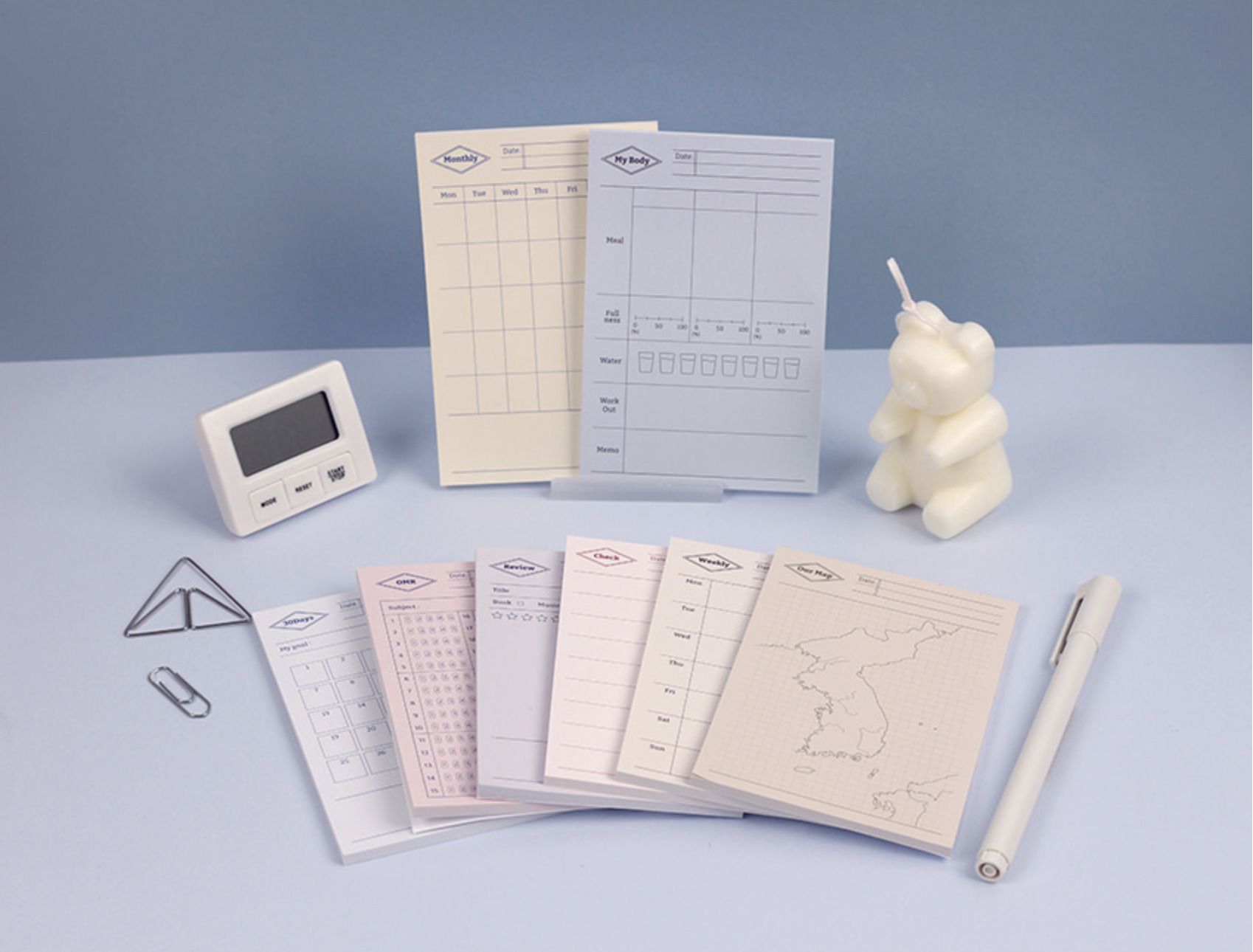 MochiThings: About Time Sticky Note