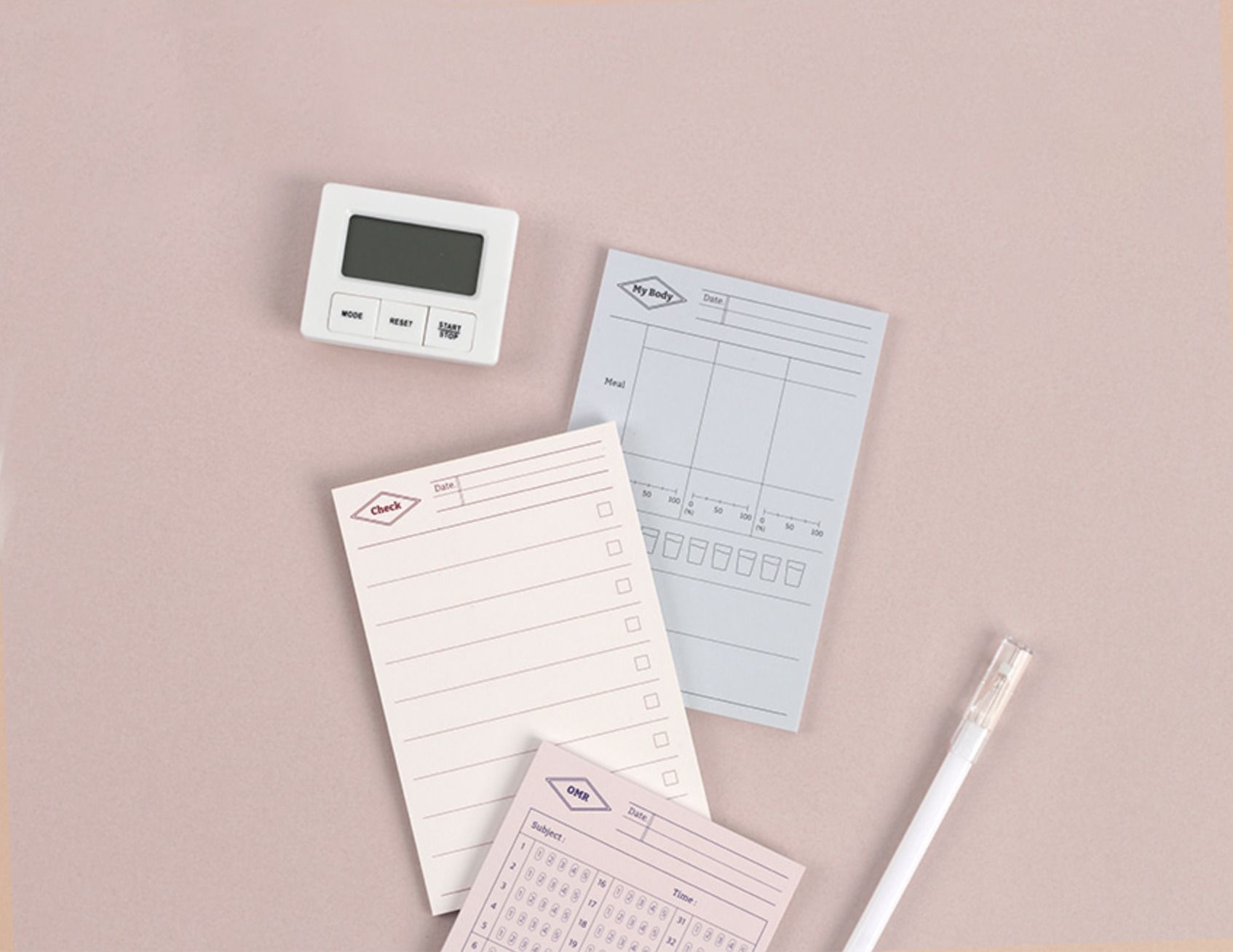 MochiThings: About Time Sticky Note