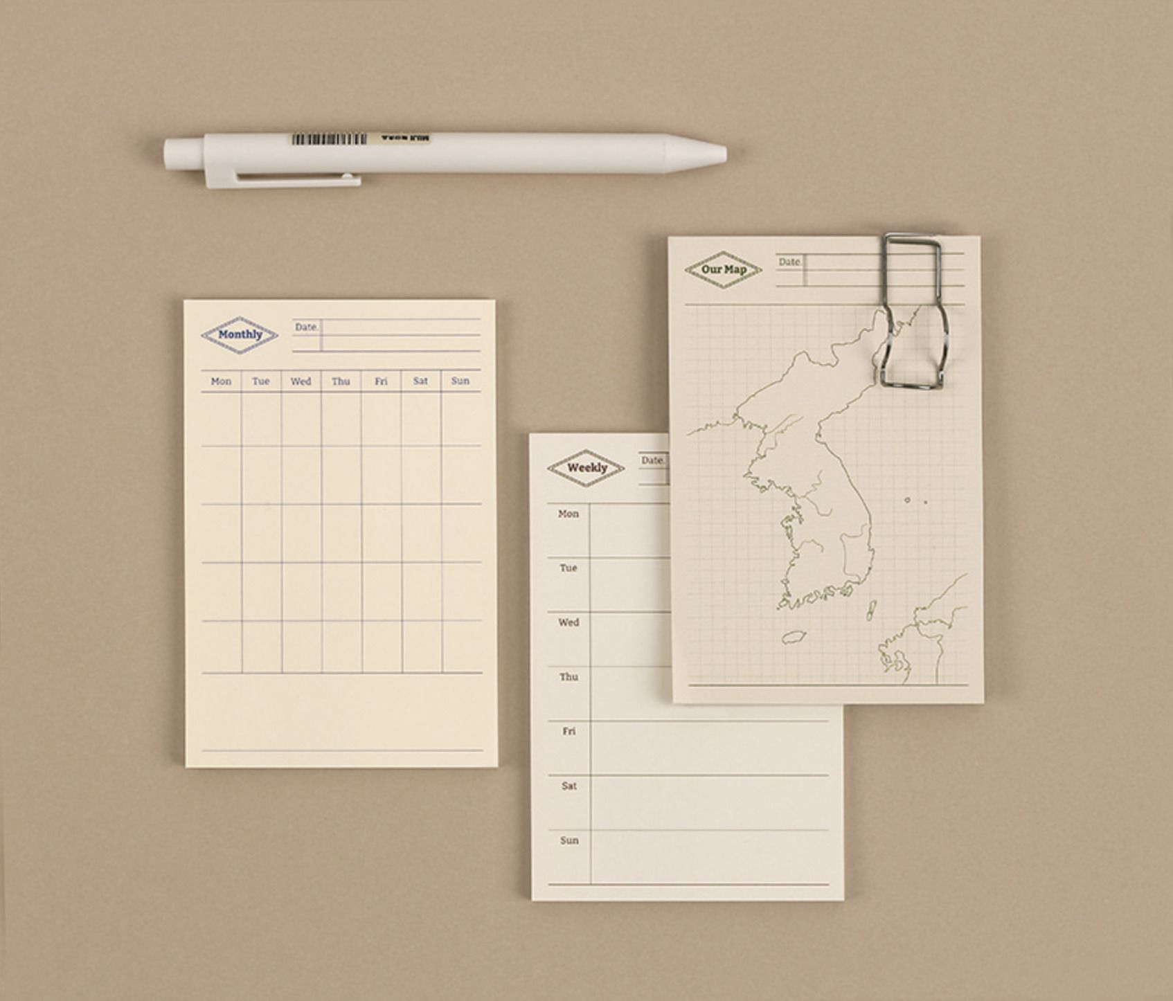 MochiThings: About Time Sticky Note