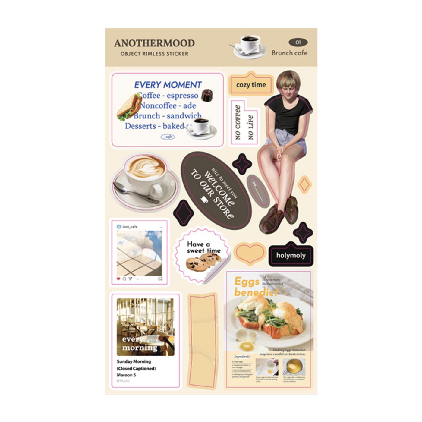 MochiThings: Another Mood Object Sticker