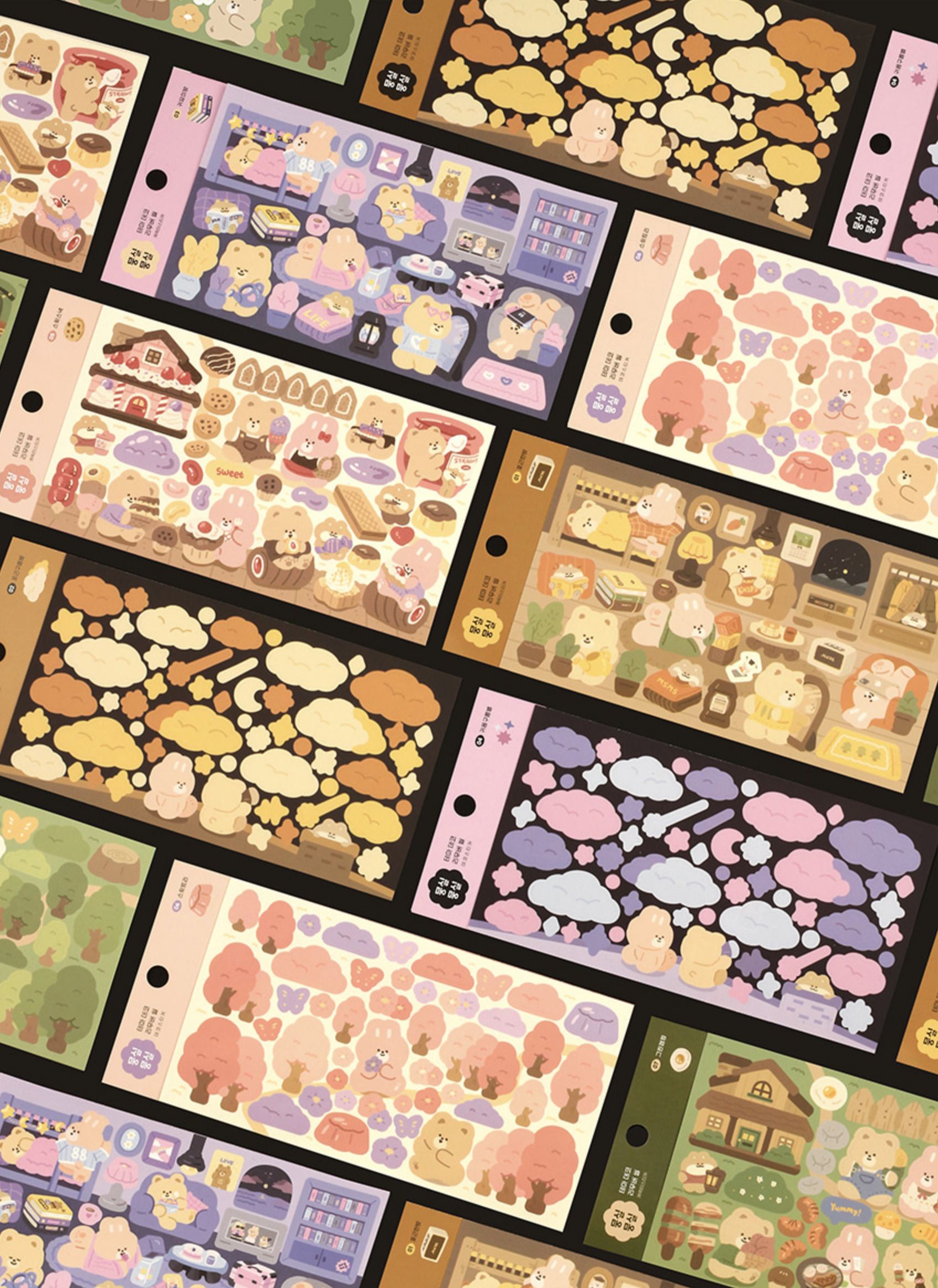 MochiThings: Cozy Animal Themed Removable Sticker